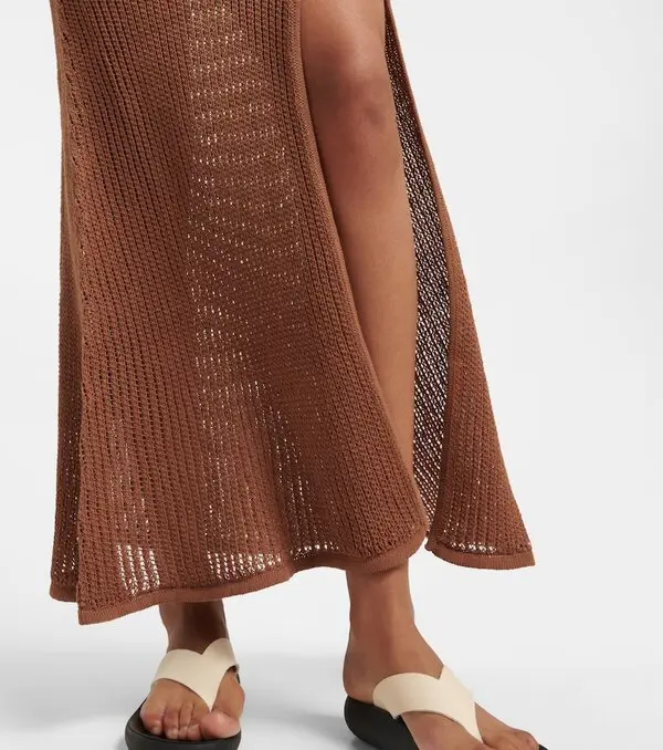 SIR. Dulcie Cotton-blend Maxi Dress