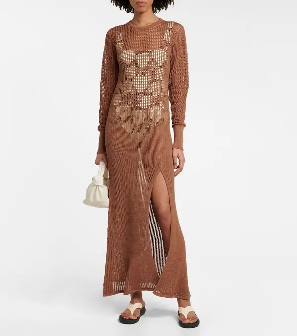 SIR. Dulcie Cotton-blend Maxi Dress