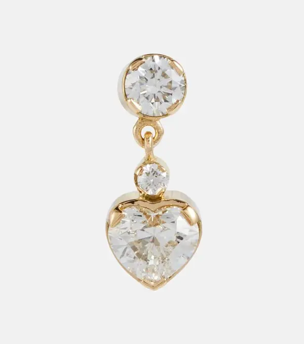 Sophie Bille Brahe Chambre Diamant Single Earring - Gold