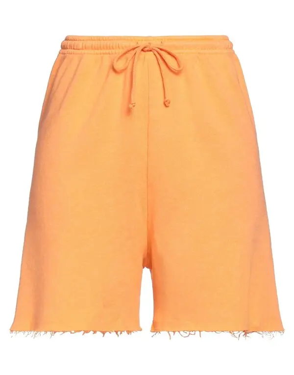 John Elliott Sweatshirt Fleece Shorts - Orange