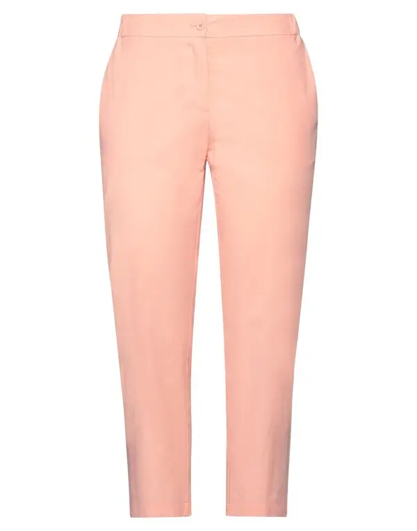 OTTOD'AME Straight Leg Chinos - Salmon Pink