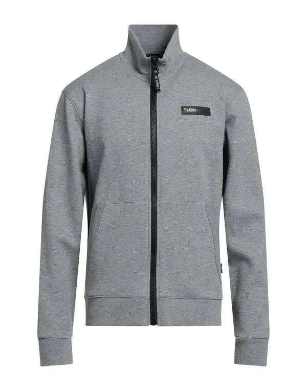 PLEIN SPORT Sweatshirt In Cotton And Polyester - Grey