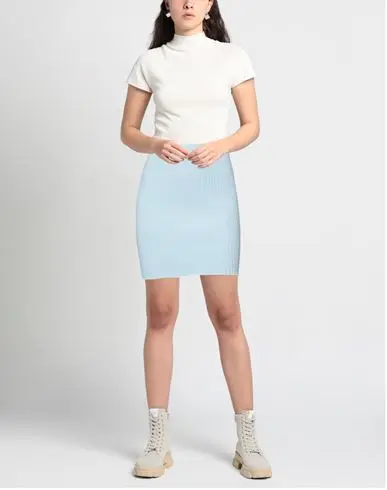 John Elliott Mini Skirt - Blue