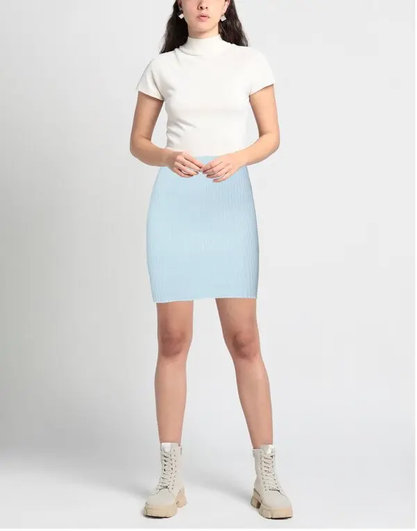 John Elliott Mini Skirt - Blue