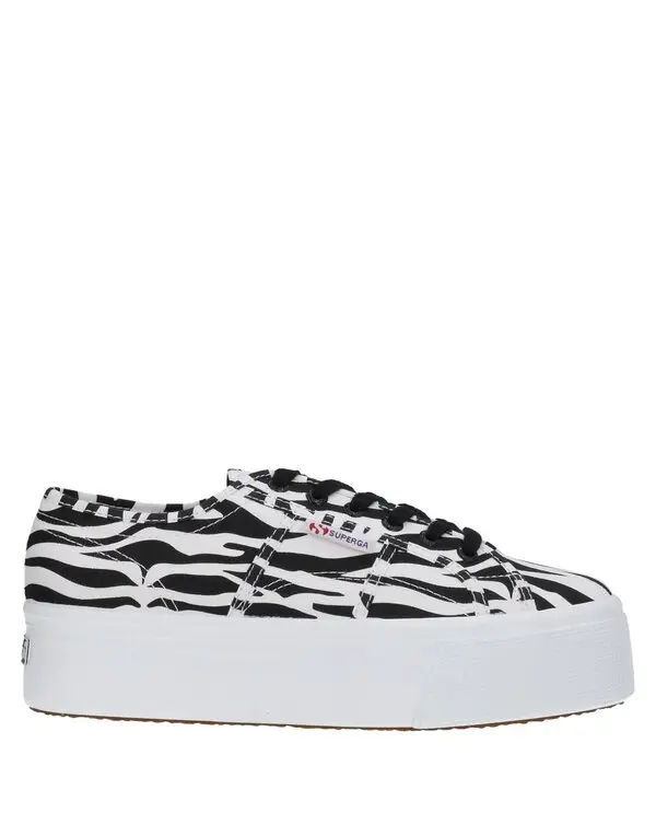 Superga Sneakers With Zebra Print