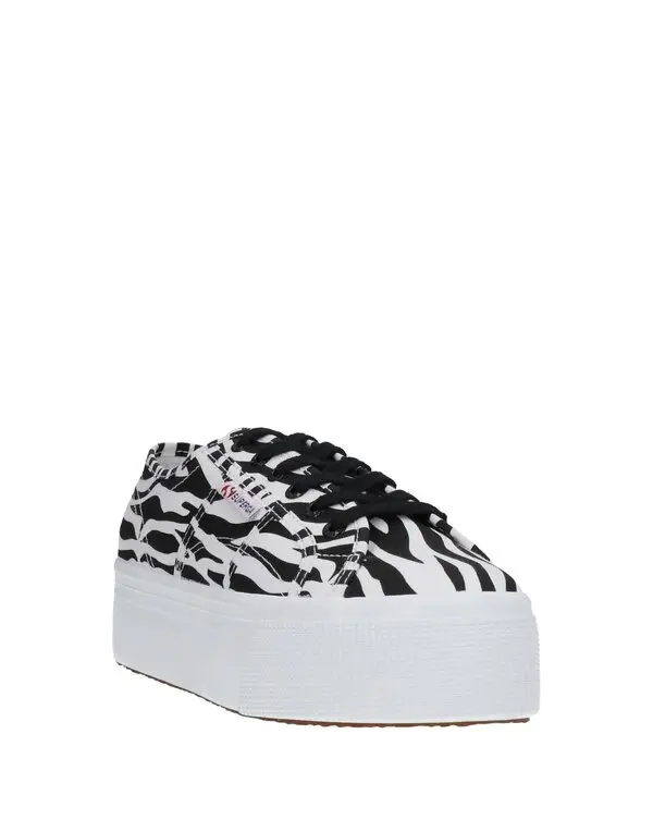 Superga Sneakers With Zebra Print