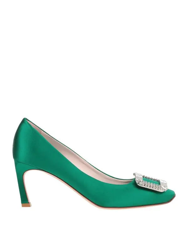 ROGER VIVIER Pumps With Crystal Appliqués