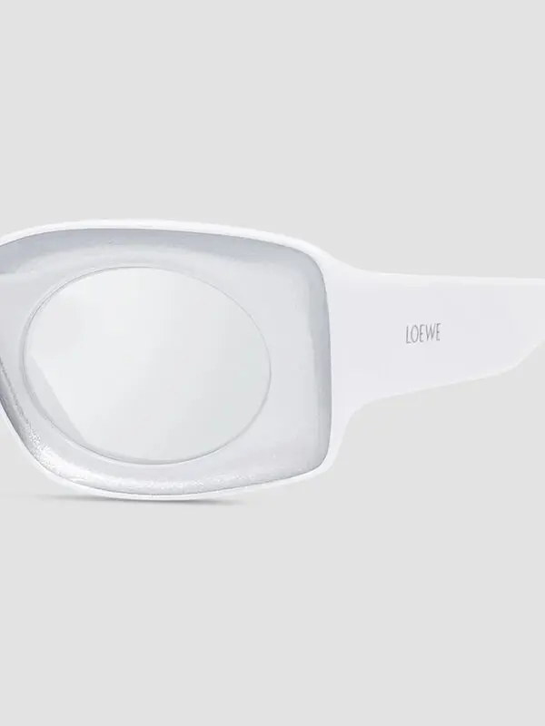 Loewe 49mm Mirrored Square Sunglasses