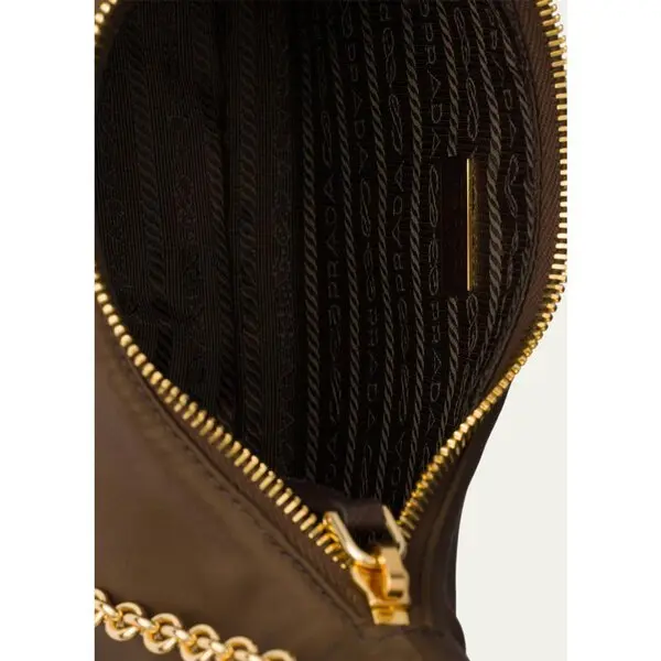 Prada Re-edition 2005 Nylon Shoulder Bag - Celeste