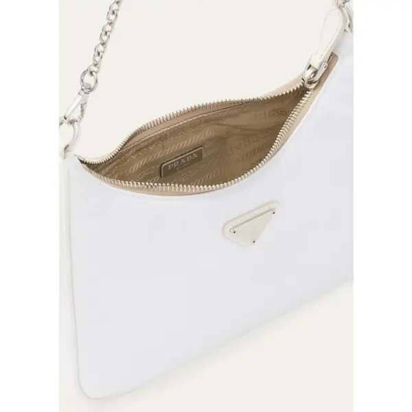 Prada Re-edition 2005 Nylon Shoulder Bag - Celeste