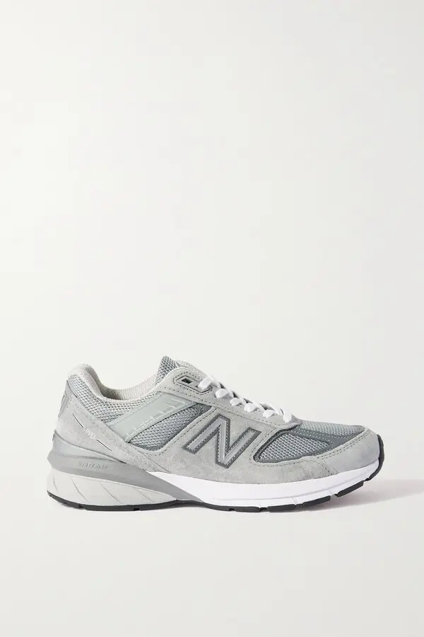 NEW BALANCE 990v5 Suede And Mesh Sneakers