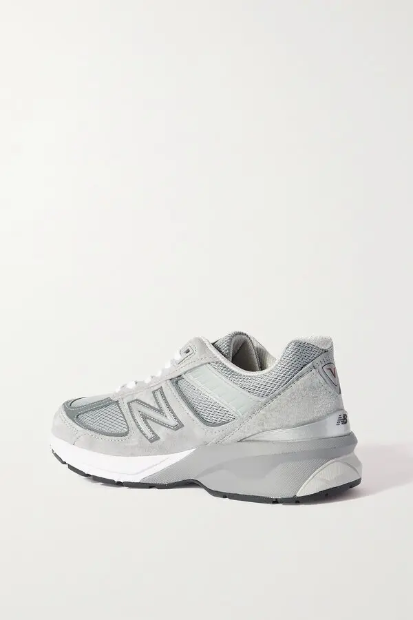 NEW BALANCE 990v5 Suede And Mesh Sneakers