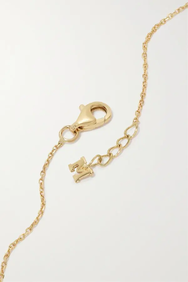 Mateo Dot 14-karat Gold, Turquoise And Diamond Bracelet - Blue