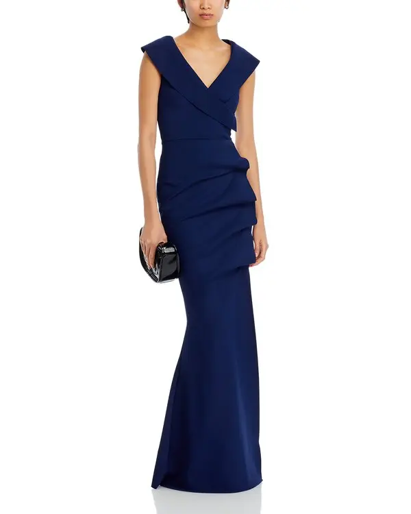 Chiara Boni La Petite Robe Off The Shoulder Maxi Dress