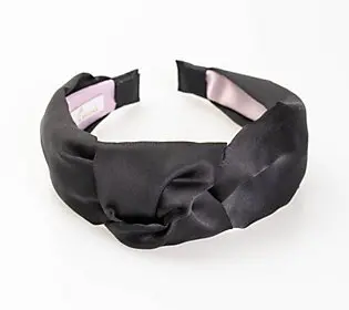 VIOLET & BROOKS Satin Knot Headband - One-color