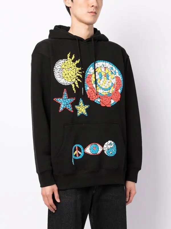 MARKET Mosaic Graphic-print Hoodie