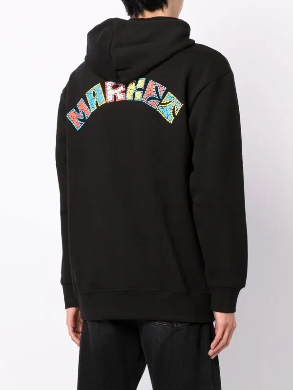 MARKET Mosaic Graphic-print Hoodie