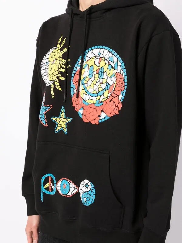 MARKET Mosaic Graphic-print Hoodie