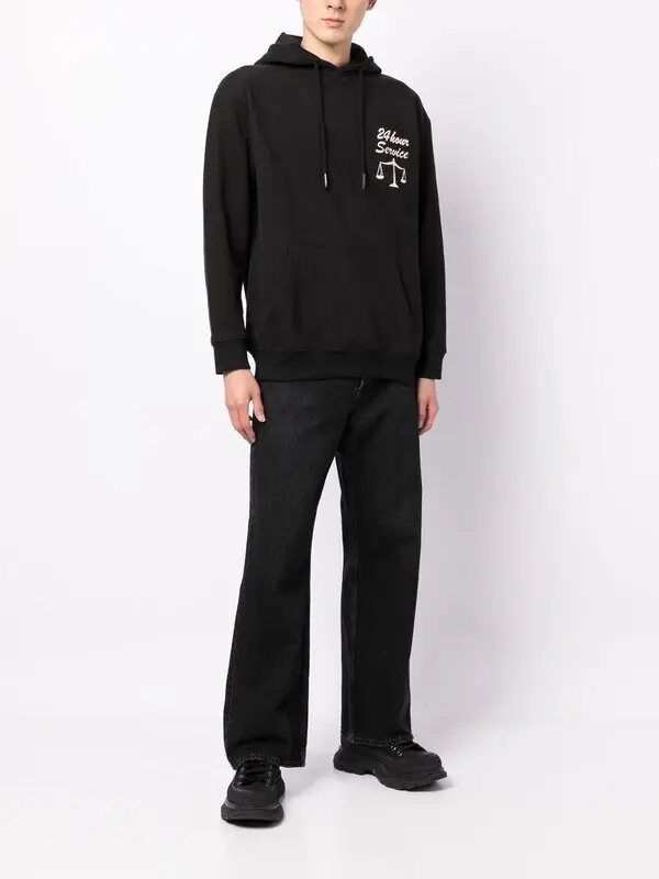 MARKET Graphic-print Cotton Hoodie