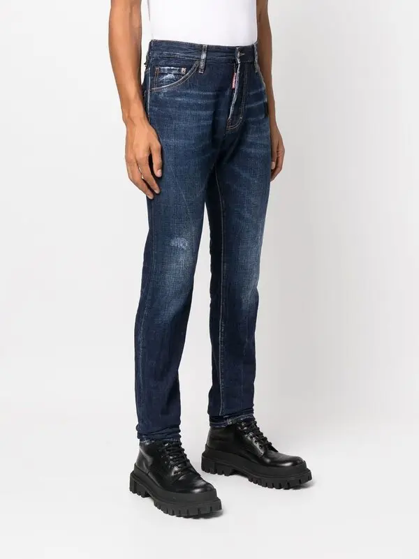 Dsquared2 Slim-cut Denim Jeans - Blue