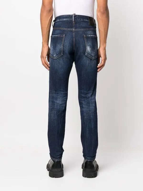Dsquared2 Slim-cut Denim Jeans - Blue