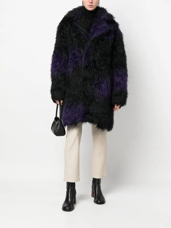 Needles Faux-fur Overcoat