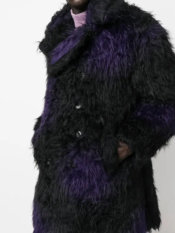 Needles Faux-fur Overcoat