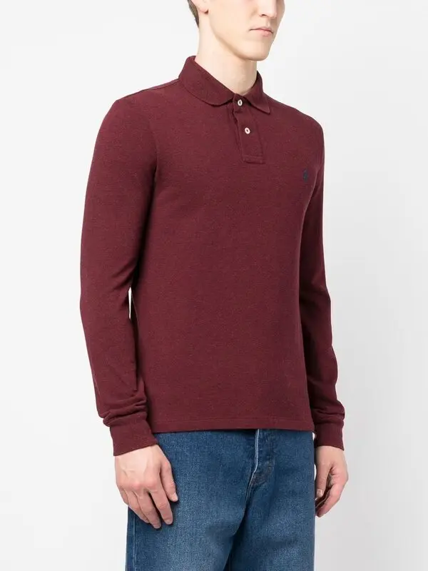 Polo Ralph Lauren Long-sleeve Polo Shirt - Red