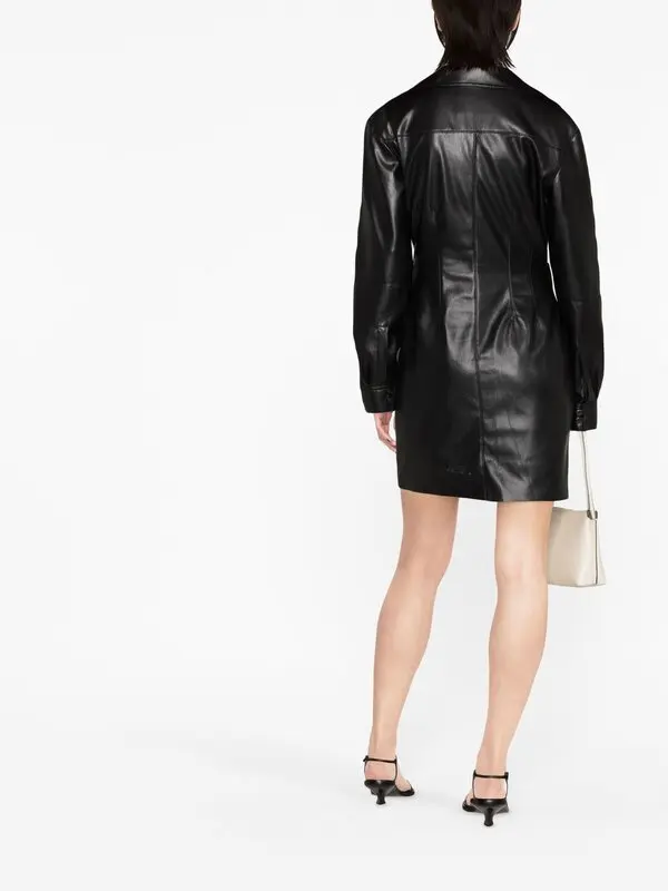 Nanushka Marto Faux-leather Minidress