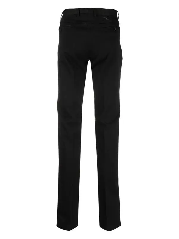 BILLIONAIRE Straight-leg Trousers - Black