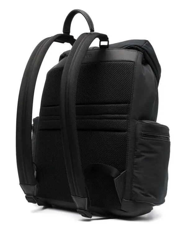 Zegna Stripe-trim Backpack