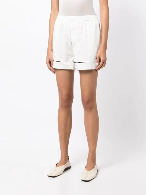 LOW CLASSIC Stretch-silk Lounge Shorts