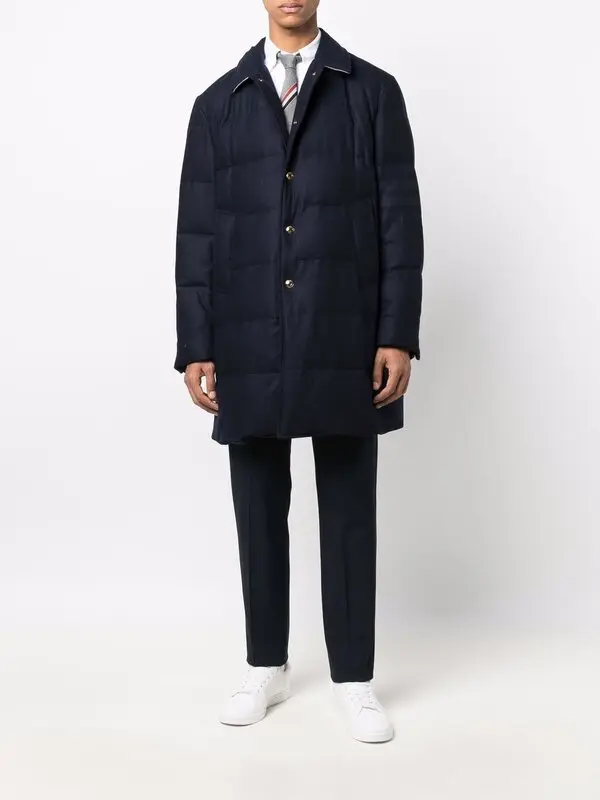 Thom Browne 4-bar Padded Coat