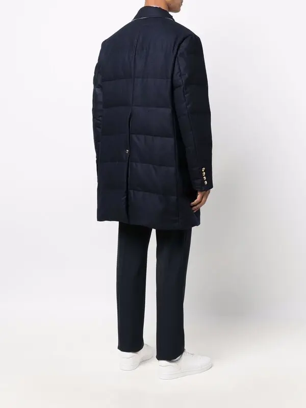 Thom Browne 4-bar Padded Coat