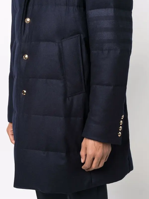 Thom Browne 4-bar Padded Coat