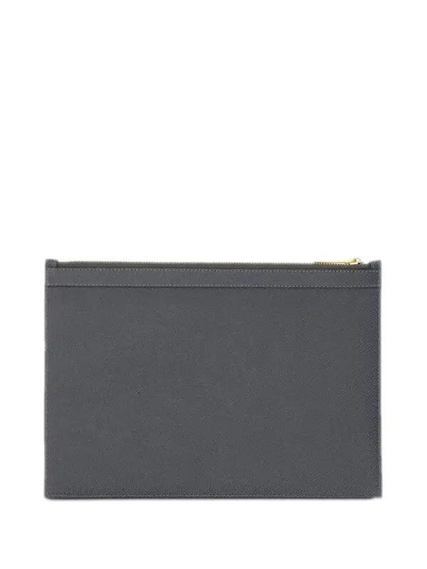 Thom Browne Rectangular Clutch - Grey