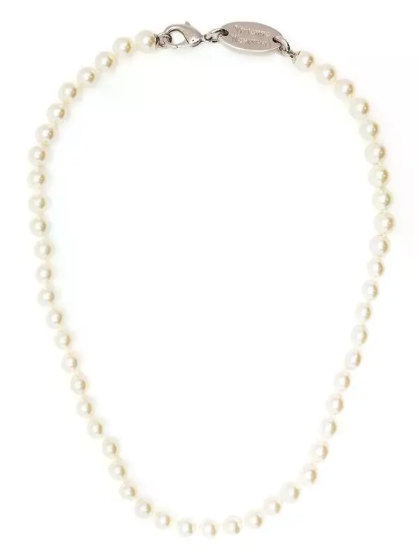 VIVIENNE WESTWOOD Pearl-detail Necklace - White