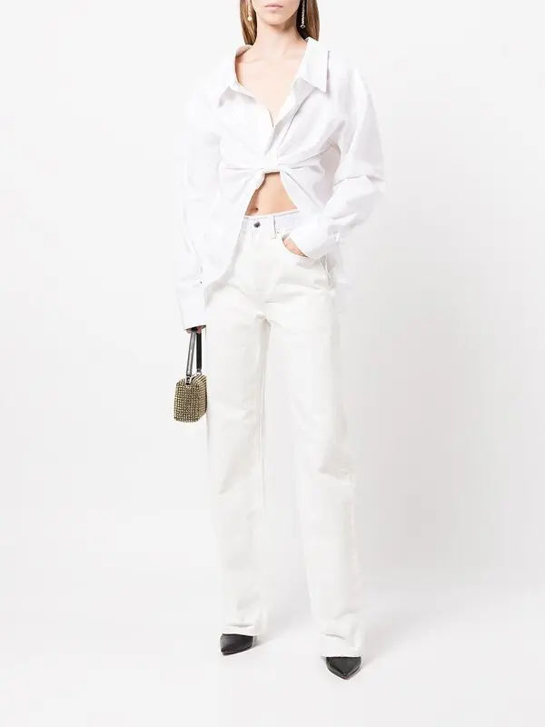 Alexander Wang Butterfly Gathered Shirt