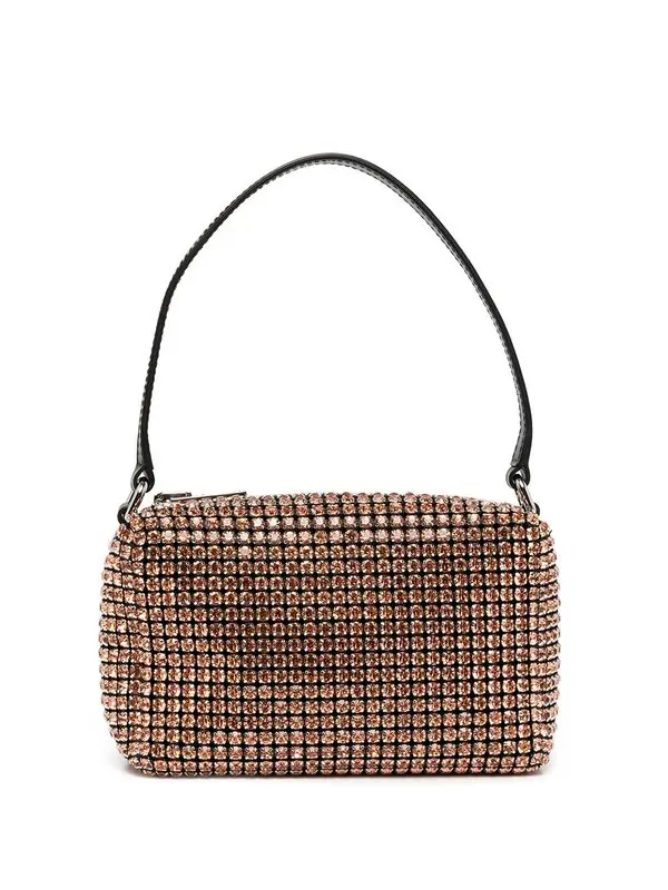 Alexander Wang Crystal-Embellished Mini Bag Brown 5% Off