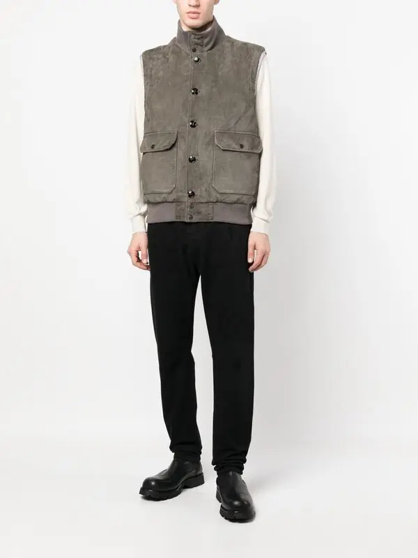 Kiton Feather-down Padded Gilet