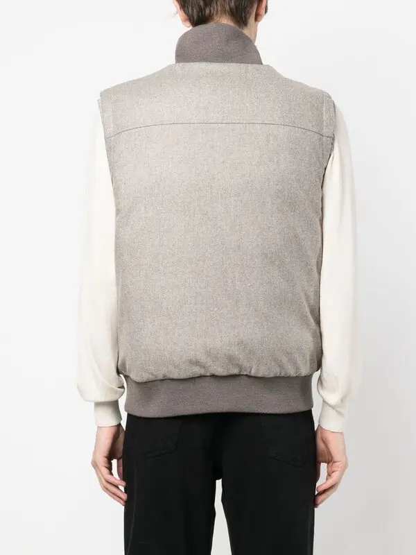 Kiton Feather-down Padded Gilet