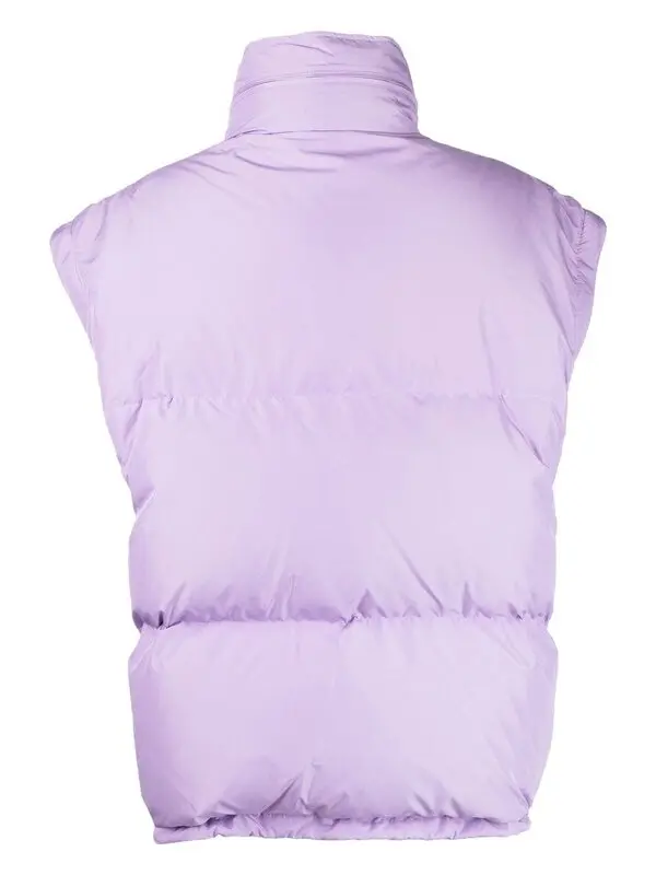 KIMHEKIM Detachable-sleeve Puffer Jacket - Purple