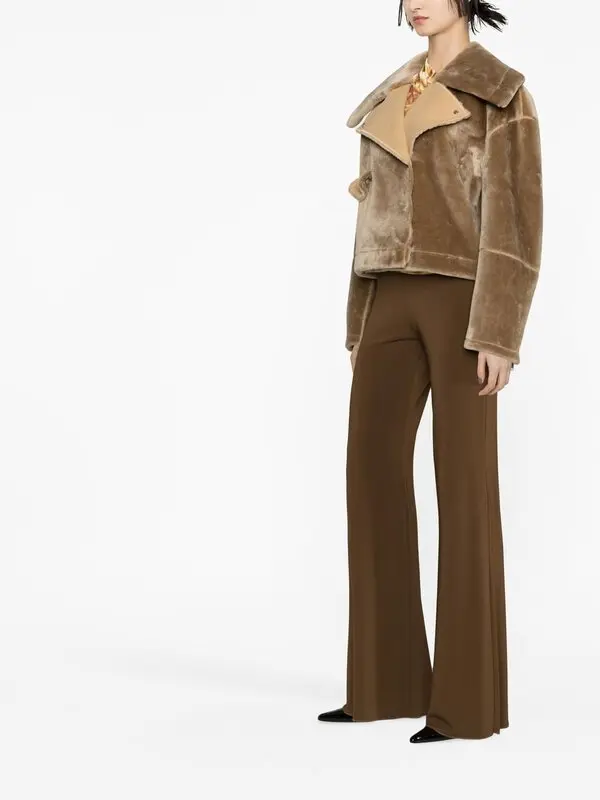 Nanushka Faux-fur Biker Jacket