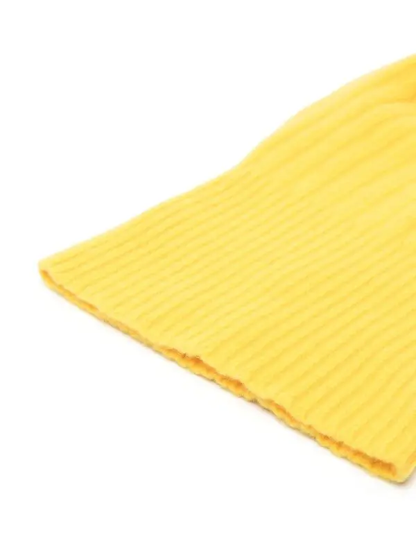 WALTER VAN BEIRENDONCK Ribbed Knit Mask