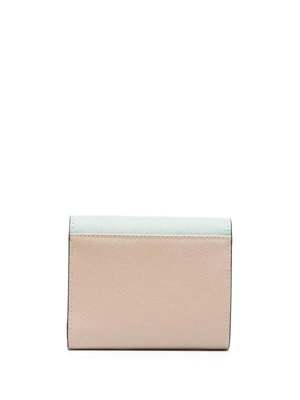 Marni Logo-print Leather Wallet - Brown