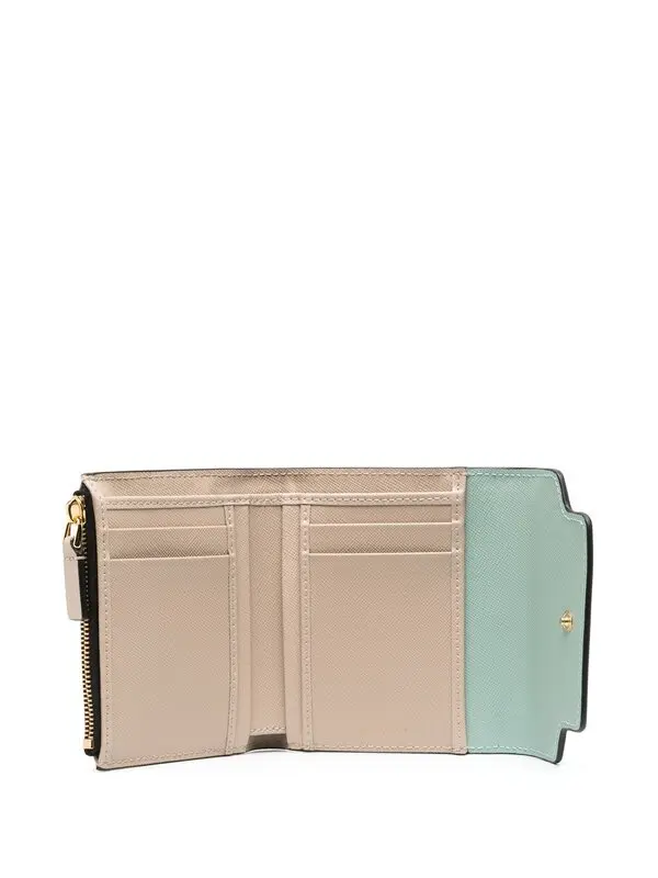 Marni Logo-print Leather Wallet - Brown