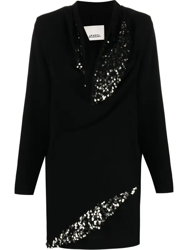 Isabel Marant Étoile Lazeli Sequin-embellished Dress