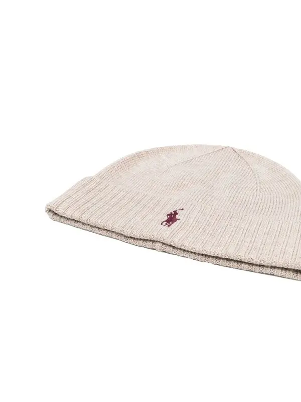 Polo Ralph Lauren Logo-embroidered Wool Hat