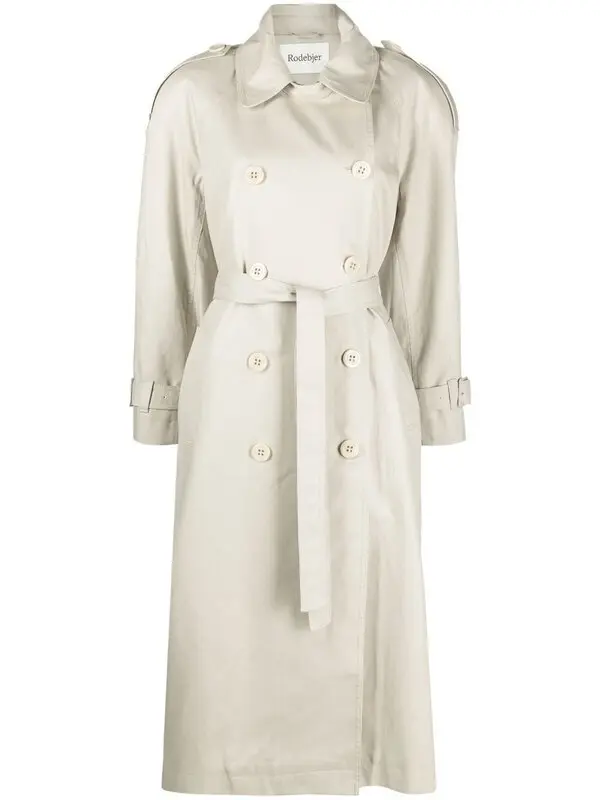 Rodebjer Lois Double-breasted Trench Coat