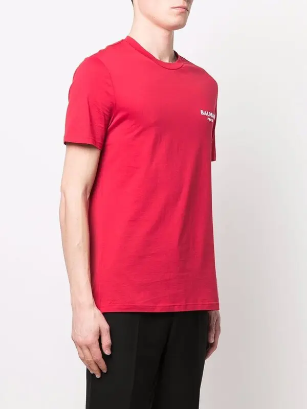 Balmain Logo-embroidered Cotton T-shirt